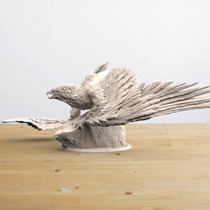 Rukh Female - Griffon/gryphon - 3D Printed Miniature for D&D ...