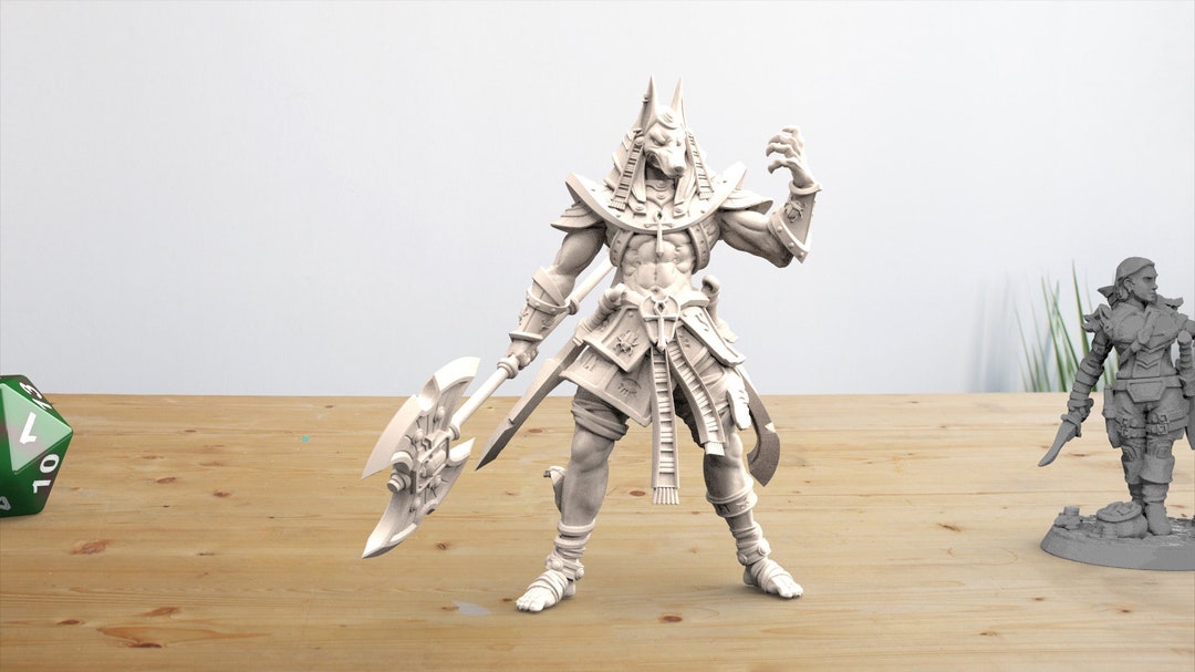 Ancient Jackal A - Echoes of Life - Resin Miniature for Rpg's, Dnd, Pathfinder - Cast N Play - Etsy