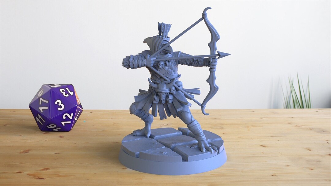 Kenku D - Bow Fighter, Ranger or Rogue - Figures for D&D, Pathfinder ...