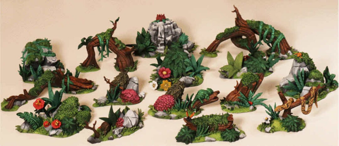 Jungle Essentials Scenery Terrain Set - Etsy