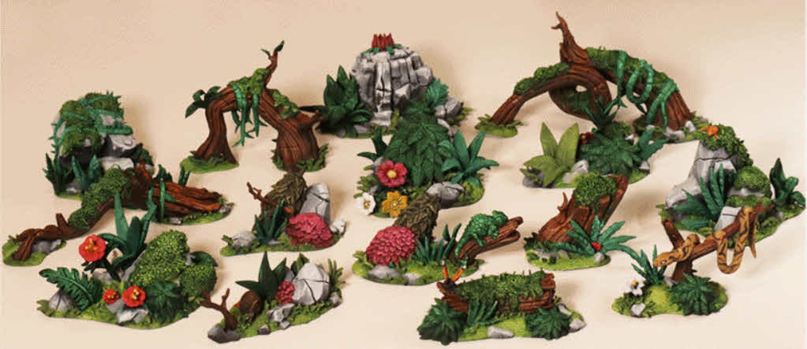 Jungle Essentials Scenery Terrain Set - Etsy