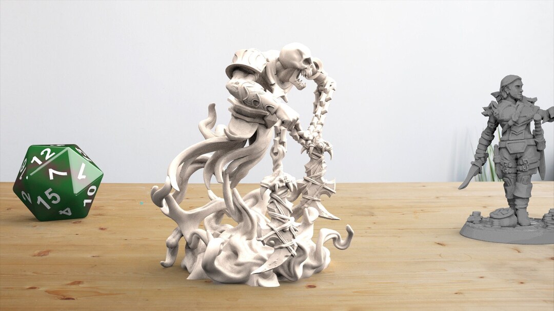 Warrior Apparition A - the Forgotten Maze - Resin Miniature for Rpg's ...