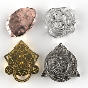 Magic Coins - Life-sized Prop for Cosplay, Larping and RPG Games Like D ...