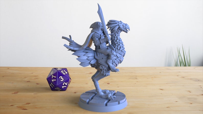 Kenku A Mounted Character Figures for D&D Pathfinder and - Etsy