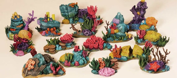 Ocean Essentials Scenery Terrain Set - Etsy