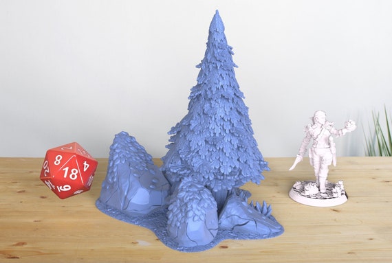 One Pine Forest Core Set Cast N Play Terrain Essentials | Etsy