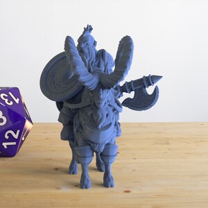 Dwarf Goat Riders - Five Dwarf Fighters Mounted on Goats - Figures for ...