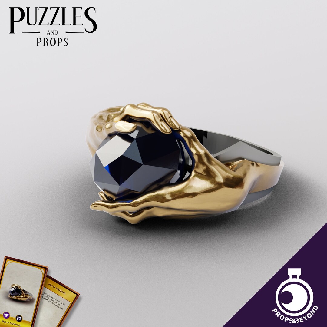 Ring of Telekinesis - Life-sized Prop for Cosplay, Larping and RPG ...