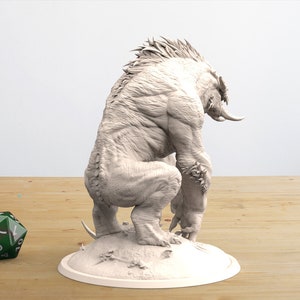Balgura - Sitting - 3D Printed Miniature for D&D, Pathfinder and Other ...