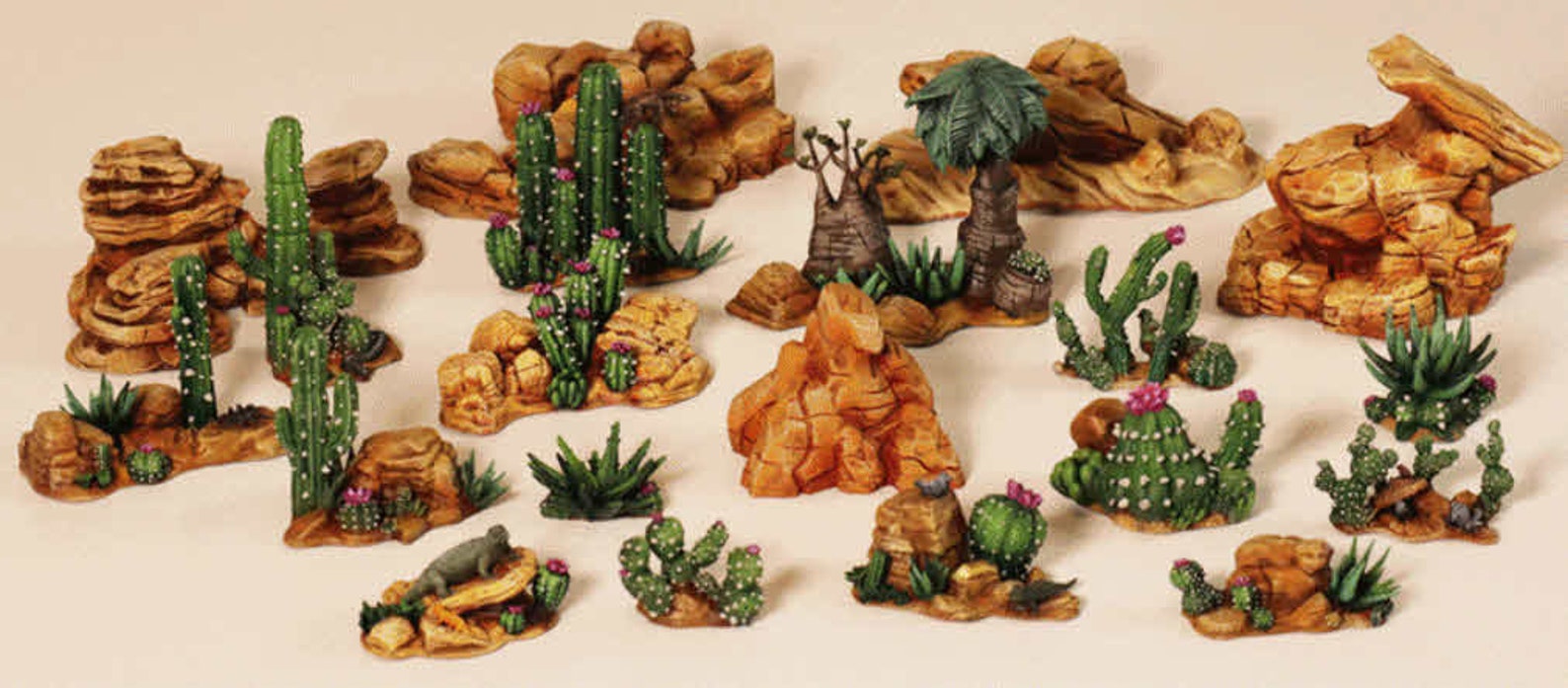 Rocks A Desert Core Set Cast N Play Terrain Essentials - Etsy
