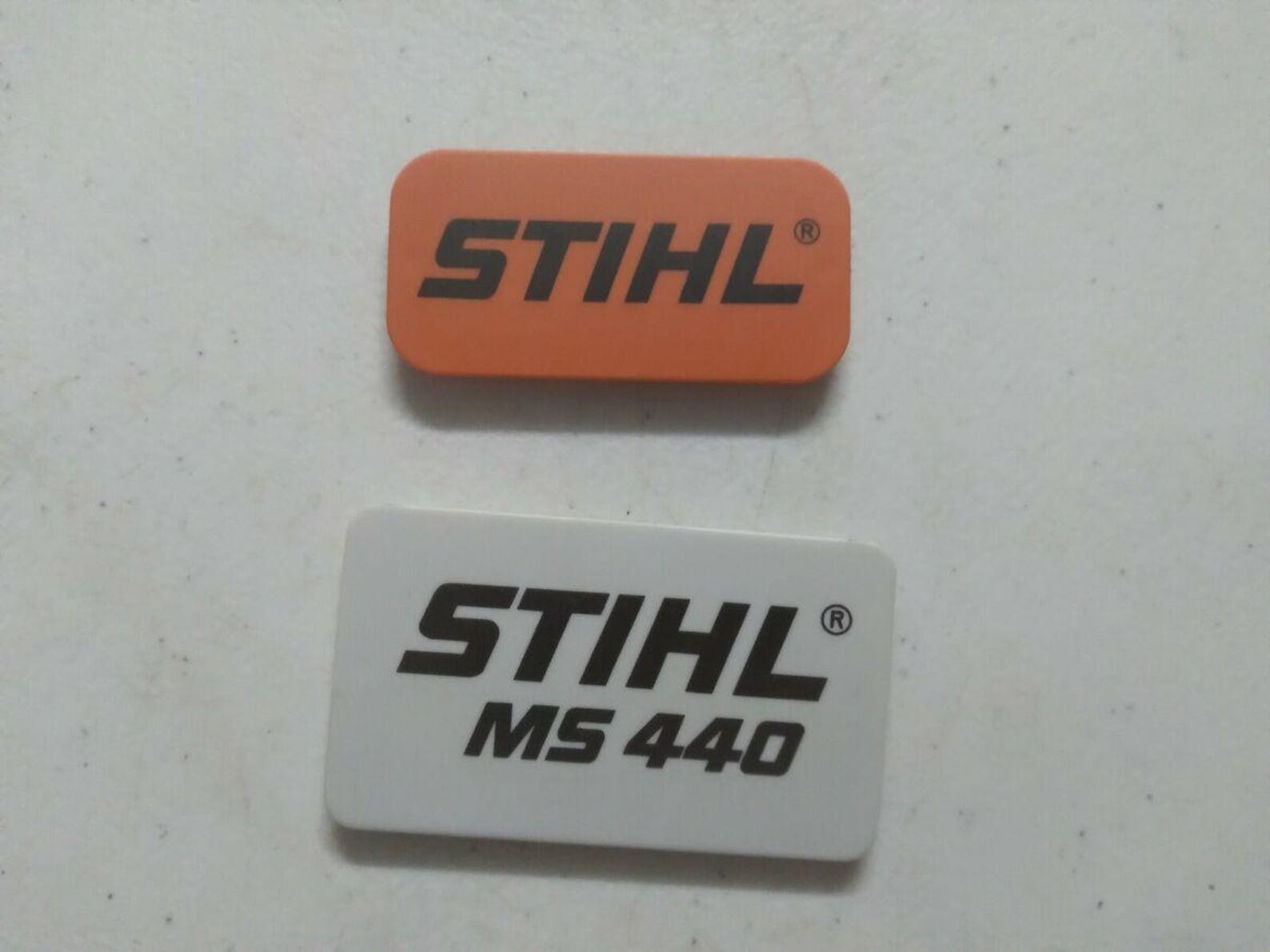 STIHL MS440, MS 440 Chainsaw Model Plate Name Tag Emblem Badge Decal - Etsy