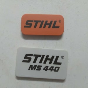 STIHL MS440, MS 440 Chainsaw Model Plate Name Tag Emblem Badge Decal - Etsy