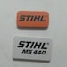 STIHL MS440, MS 440 Chainsaw Model Plate Name Tag Emblem Badge Decal - Etsy