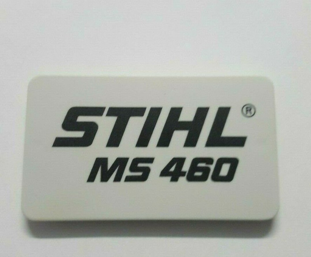 Stihl Ms460 Name Tag Model Plate Chainsaw 1128 967 1513 - Etsy