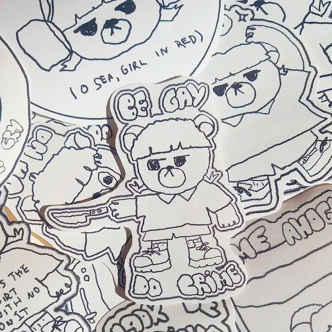 Original Bear Stickers - Etsy