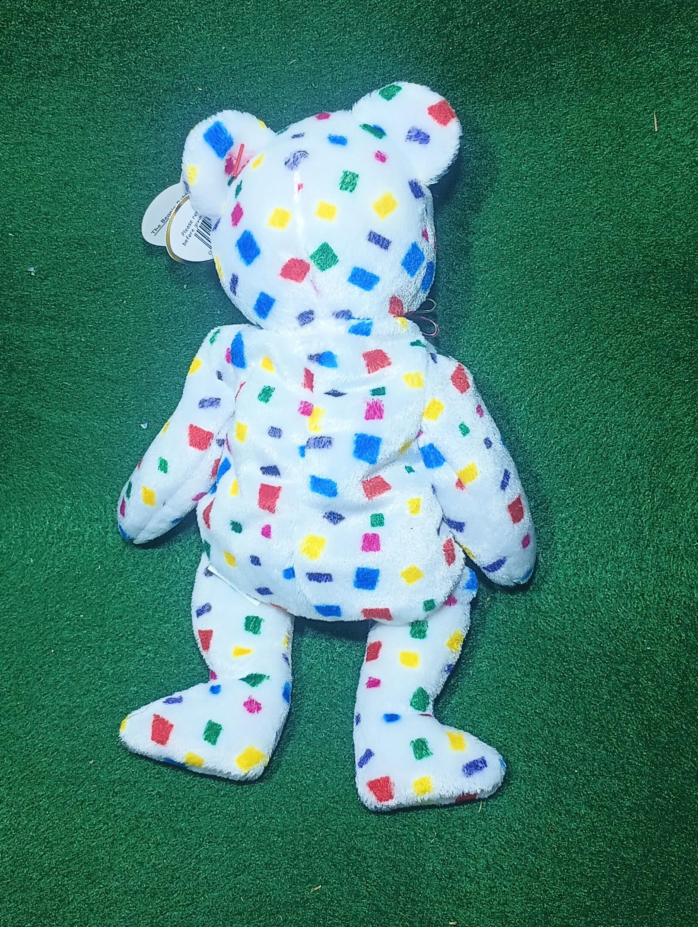 Ty 2K Beanie Baby - Mint Condition - Hologram Tush Tag - Rare Confetti ...