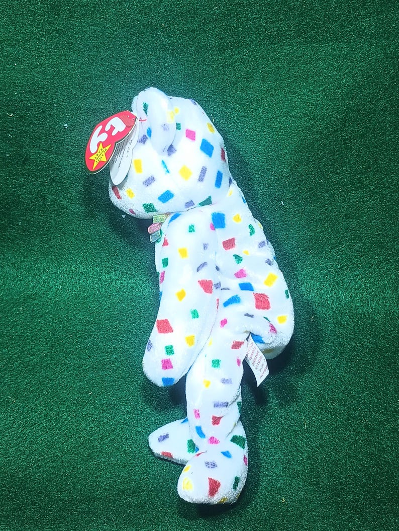 Ty 2K Beanie Baby - Mint Condition - Hologram Tush Tag - Rare Confetti ...