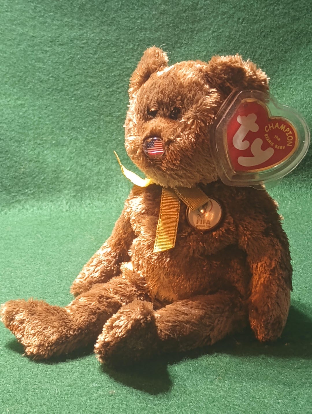 Champ MINT RARE Ty 'FIFA' " Champion " Was Born With Errors in 2002 ...