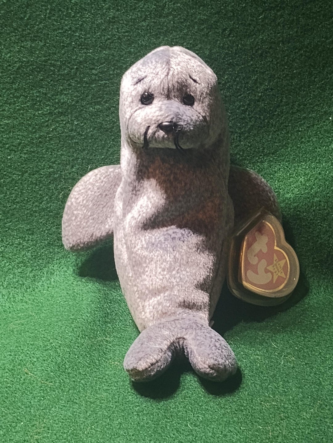 Slippery the Seal Ty Beanie Baby: 1998 Vintage Collectible With Errors ...