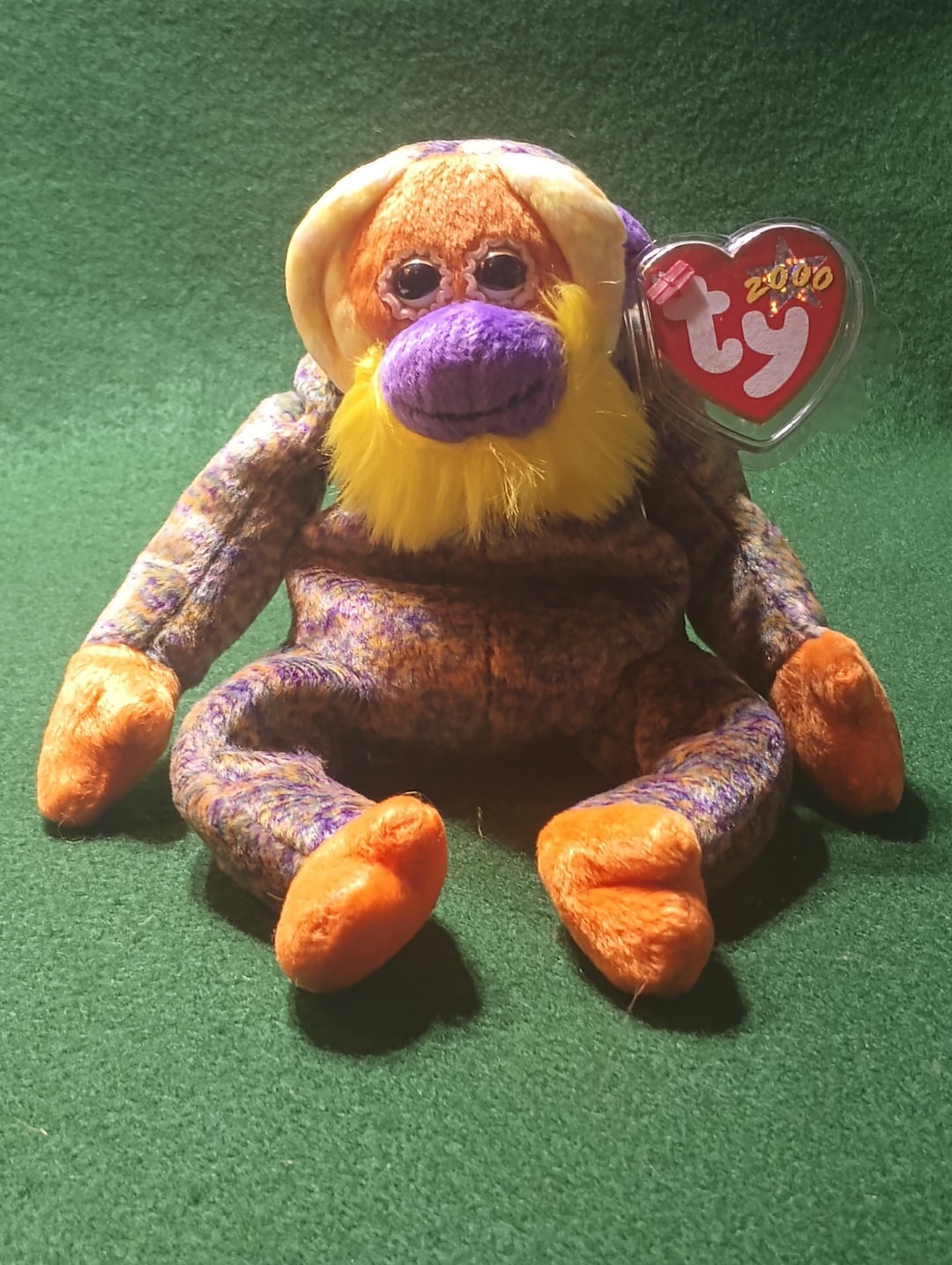 Bananas 9"mint RARE Ty " Bananas " Was Born With Errors in 2000 Which ...