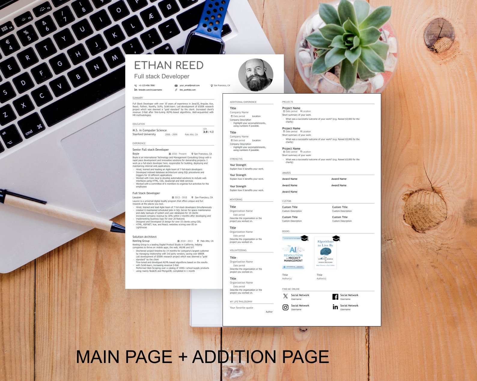 Resume Full Stack Developer, Ready Resume Full Stack Developer, Ready ...