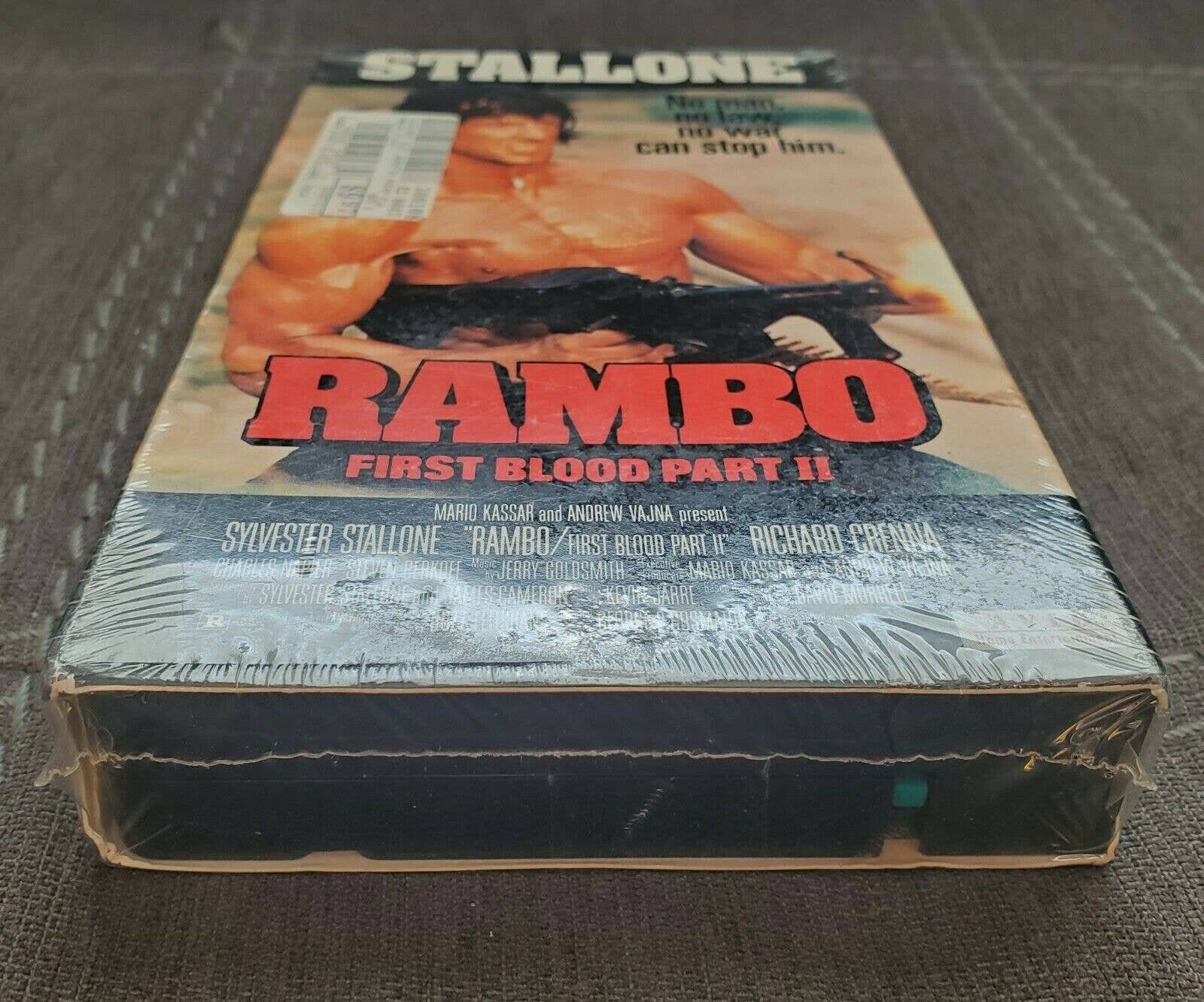 Rambo First Blood Part II VHS Grade READY Watermark Stamp Original ...