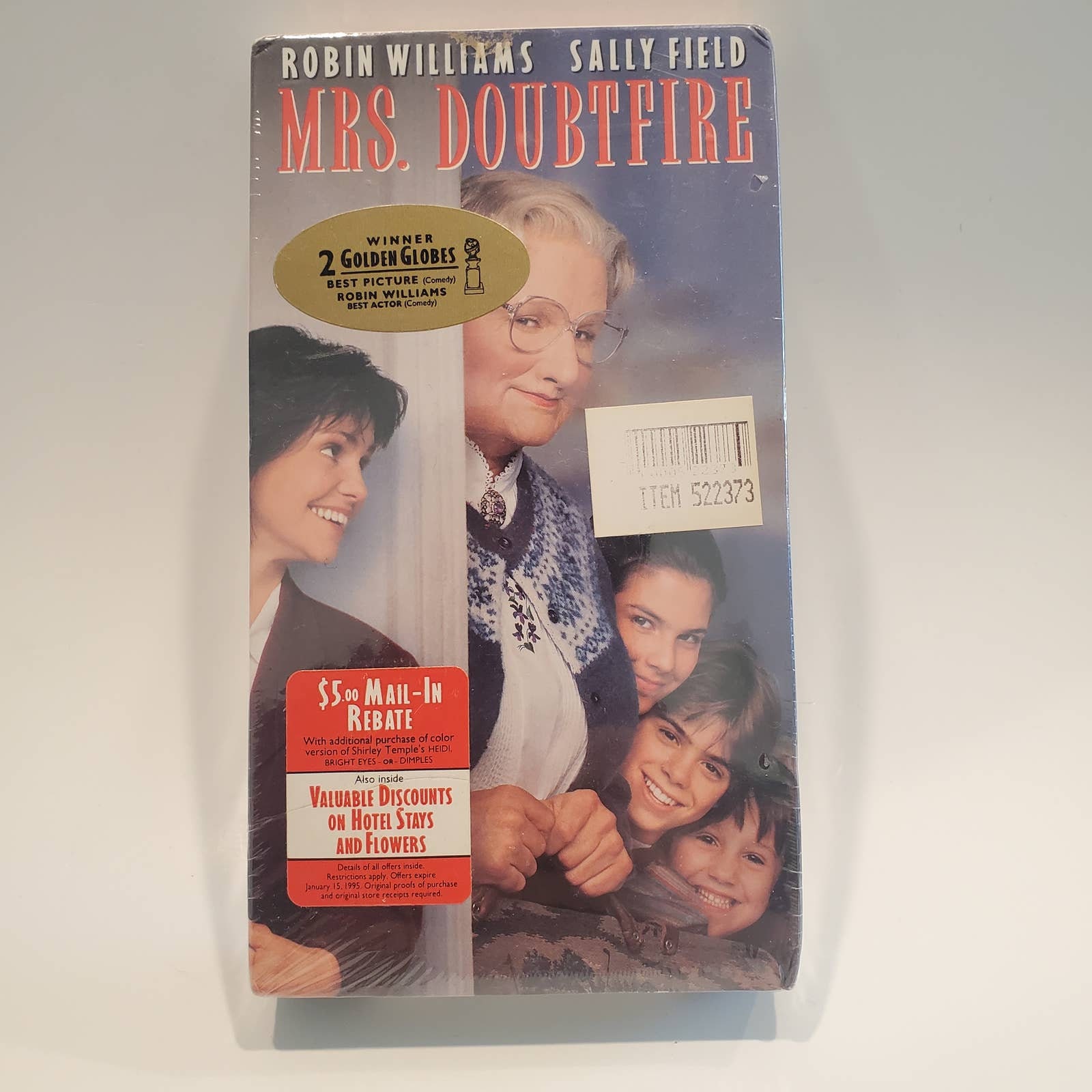 Mrs. Doubtfire New Vhs Sealed IGS Ready First Edition Robin Williams ...