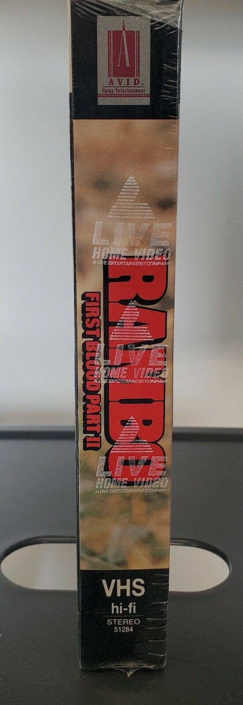 Rambo First Blood Part II VHS Grade READY Watermark Stamp | Etsy