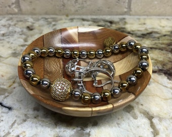 Multi Wood Bowl | Etsy