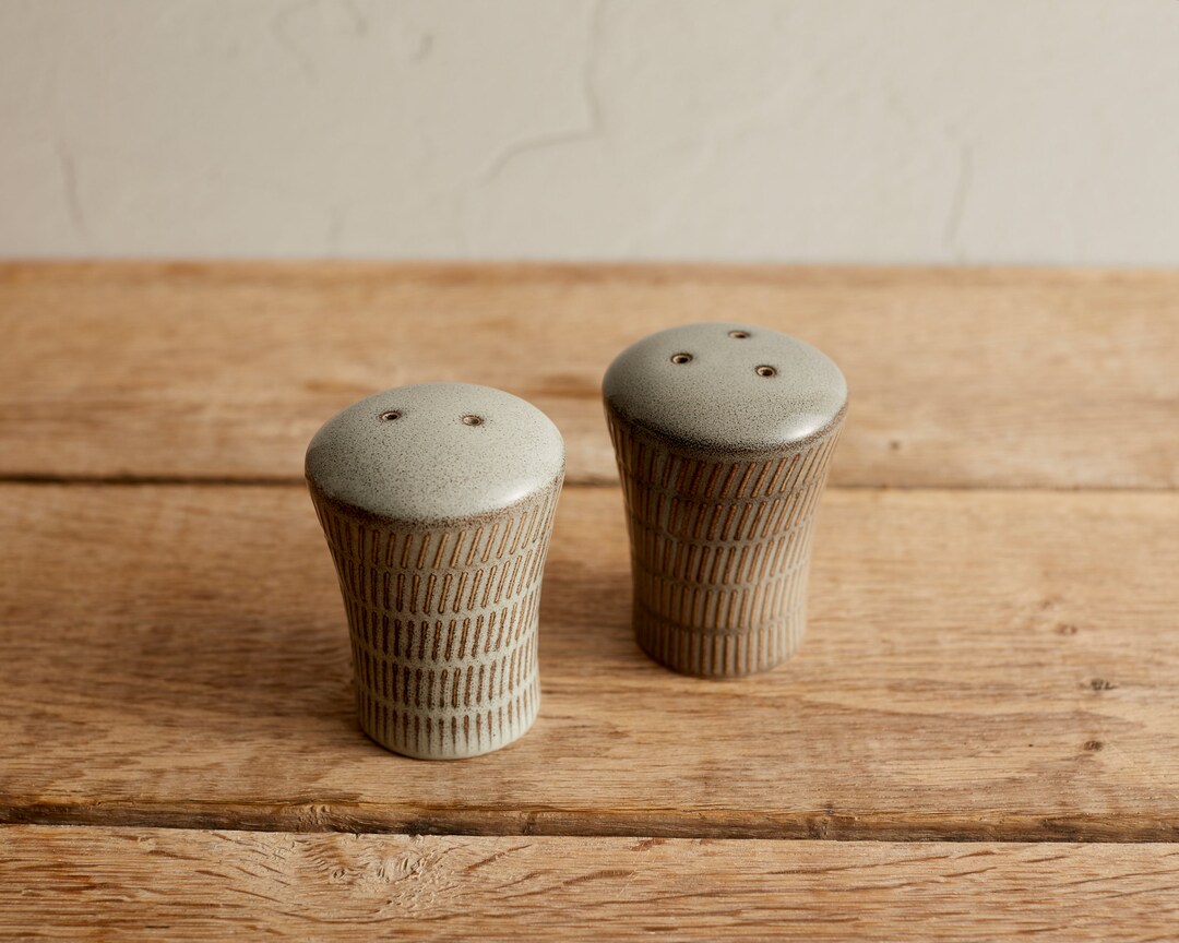 Julie Porcelain Salt & Pepper Shakers Set - Etsy UK