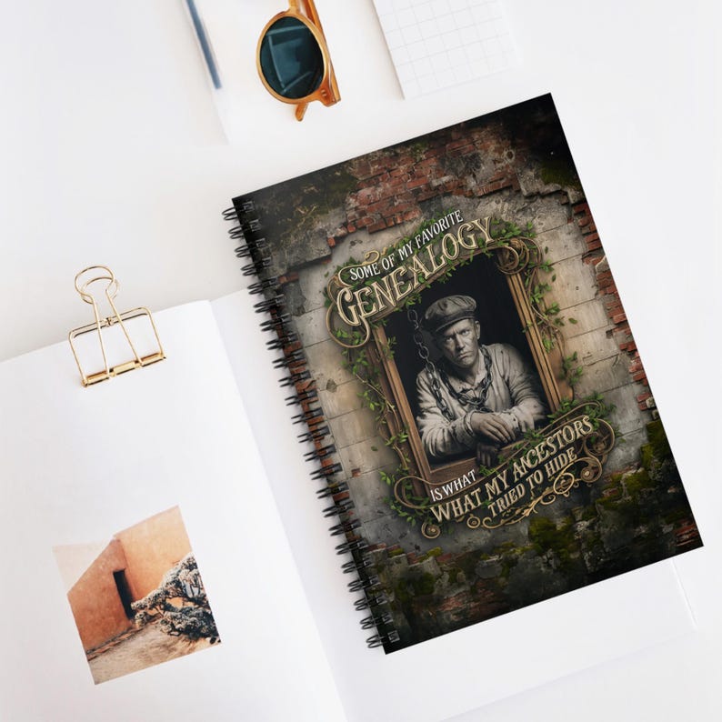 Favorite Genealogy Spiral Notebook Ruled Line - Etsy