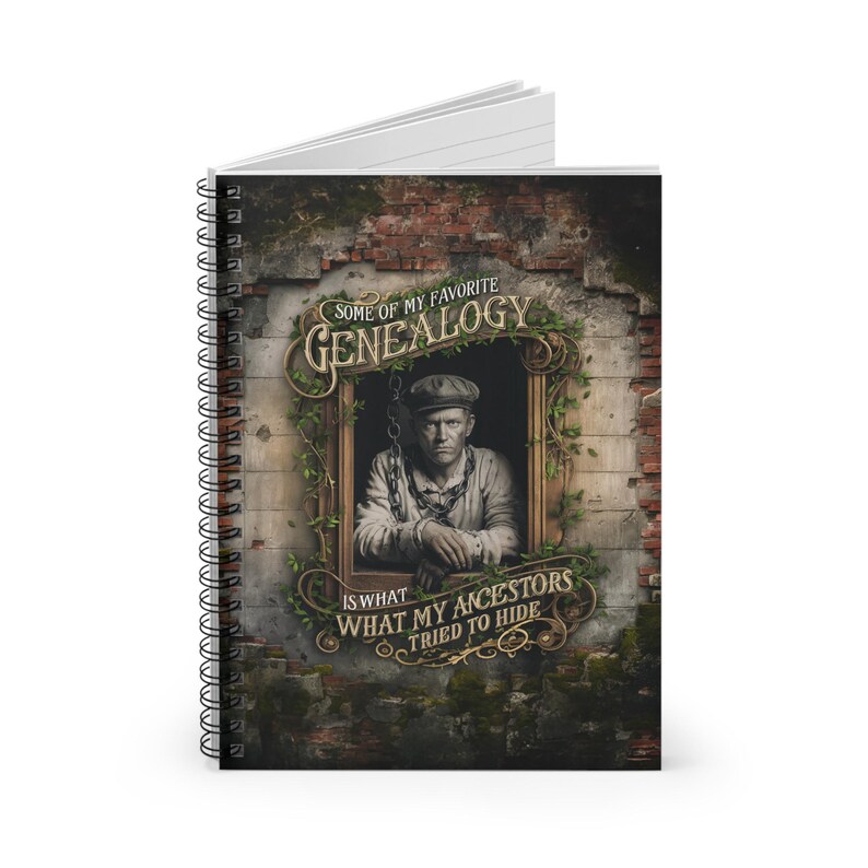 Favorite Genealogy Spiral Notebook Ruled Line - Etsy