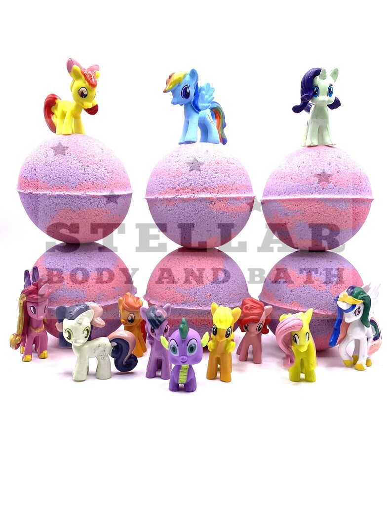 Little Pony Surprise Bath Bomb 6 Pack - Etsy