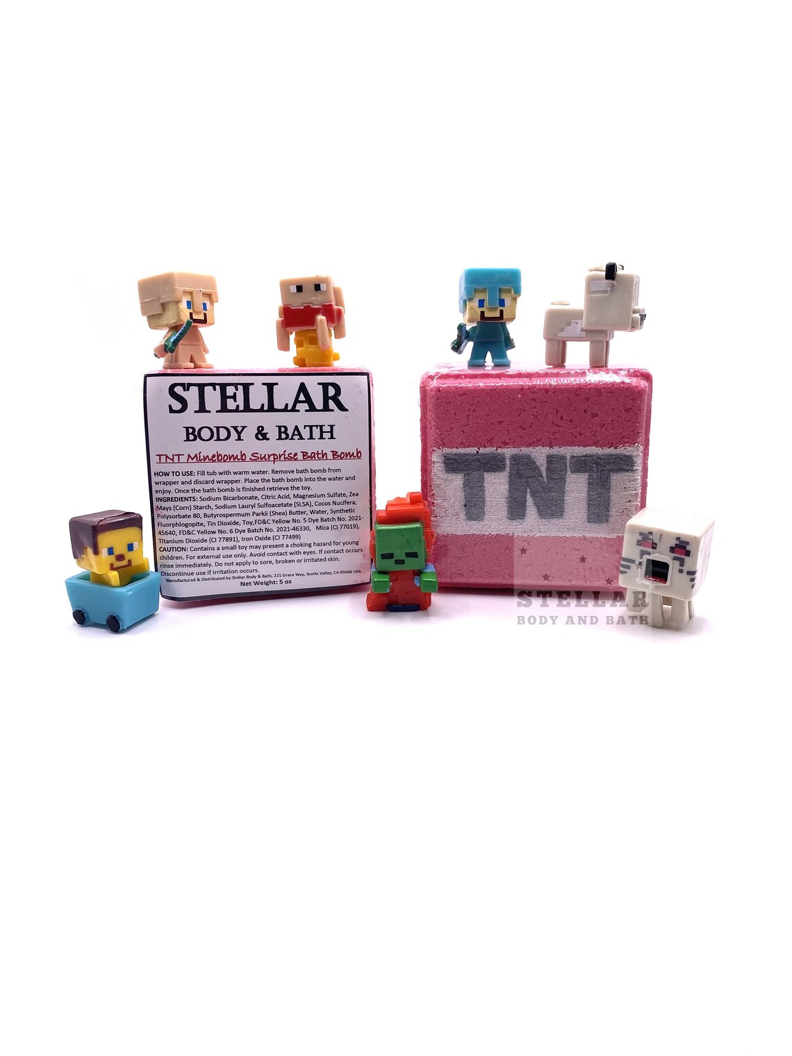 TNT Minebomb Surprise Bath Bomb - Etsy