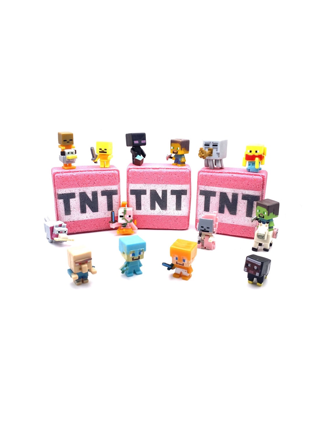 TNT Minebomb Surprise Bath Bomb 3 Pack - Etsy