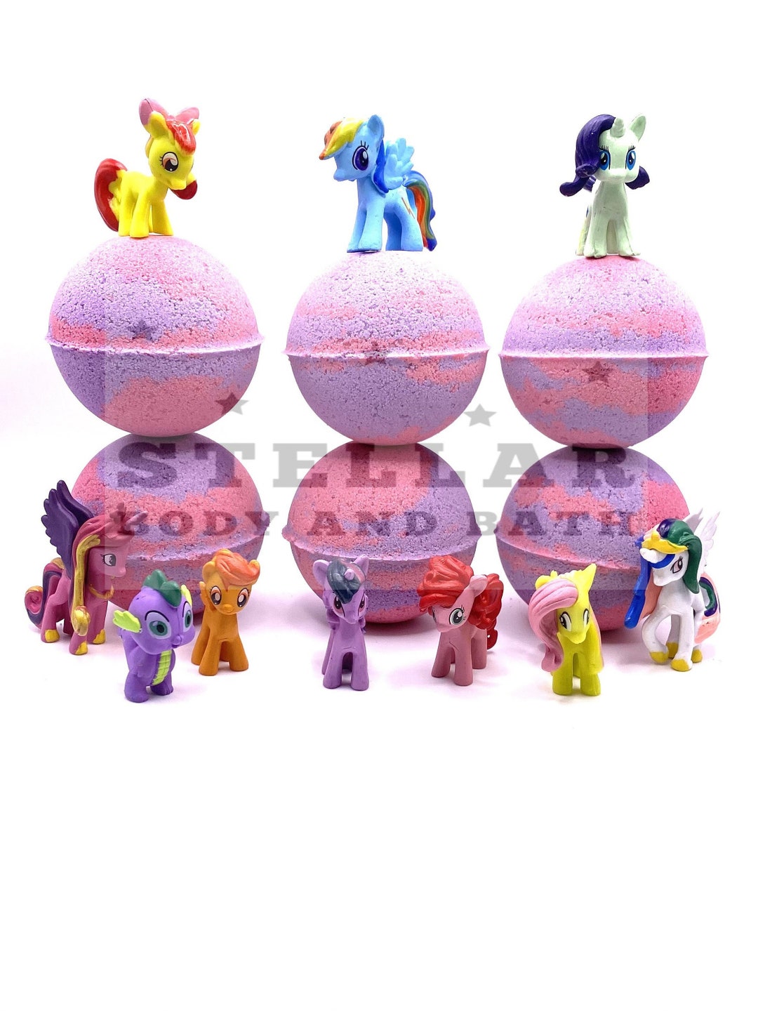 Little Pony Surprise Bath Bomb 6 Pack - Etsy
