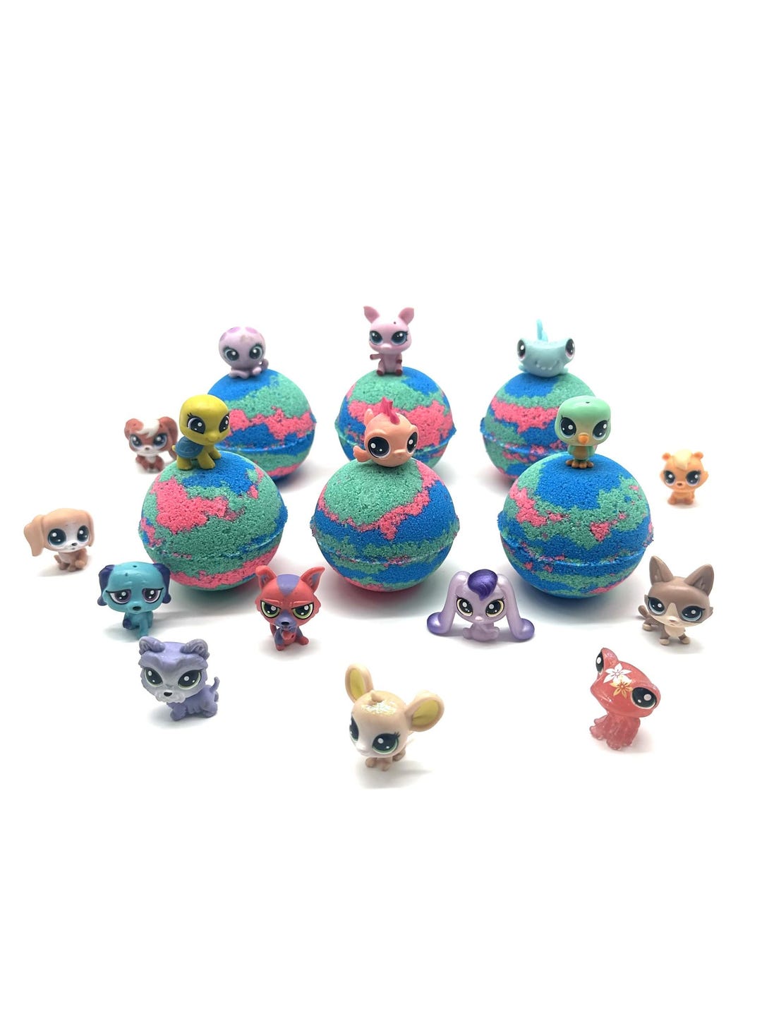 Little Pets Surprise Bath Bomb 6 Pack - Etsy