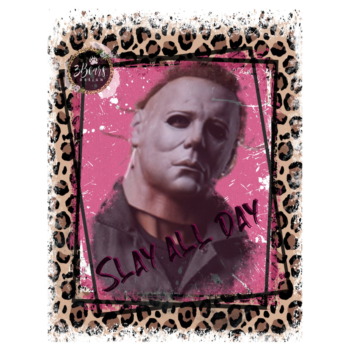 Michael Myers Slay All Day PNG - Etsy