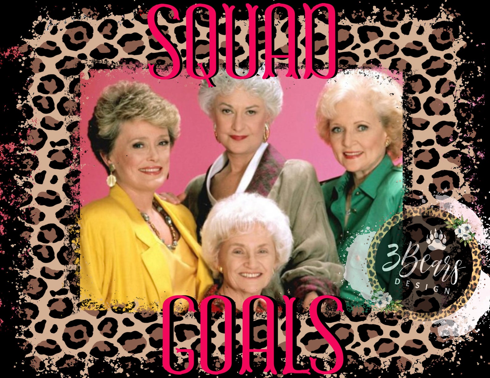 Squad Goals, Golden Girls, PNG, for Sublimation - Etsy