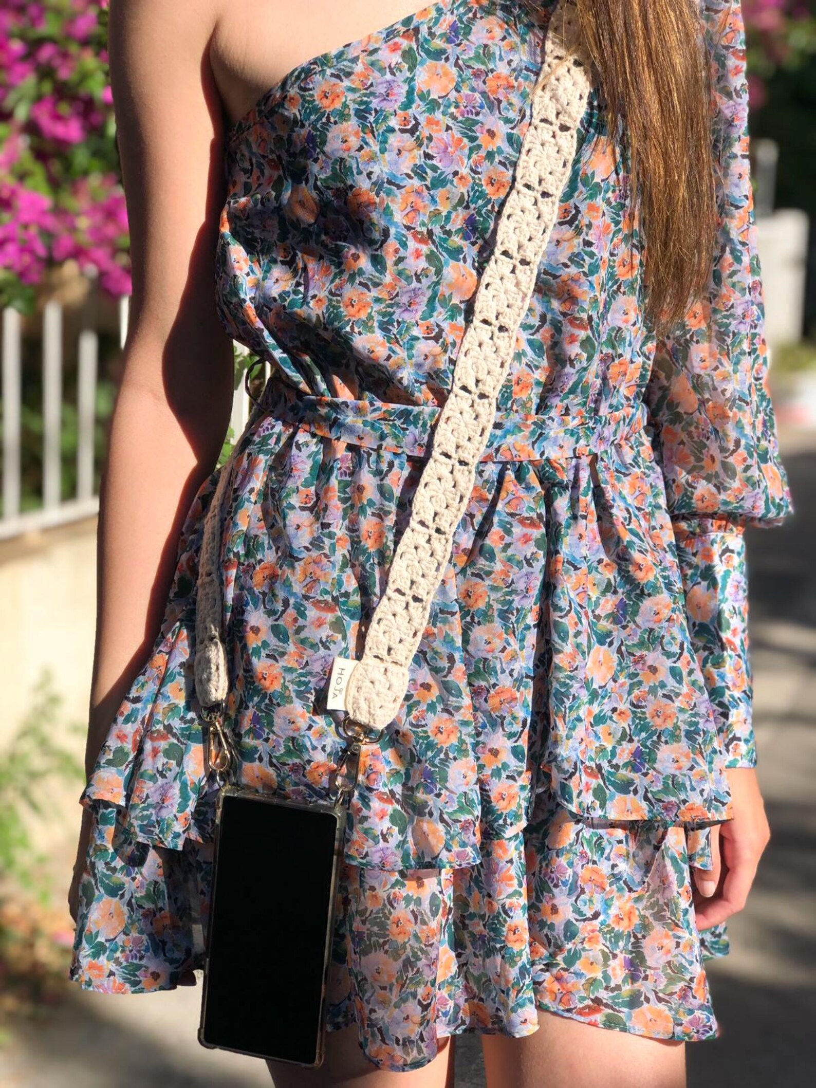Motifs/knit Phone Strap | Crossbody Phone Strap | Handmade | Hands Free ...