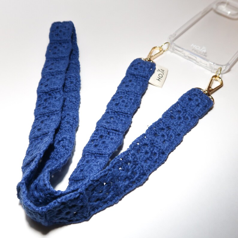 Motifs/knit Phone Strap Crossbody Phone Strap Handmade Hands Free Cell ...