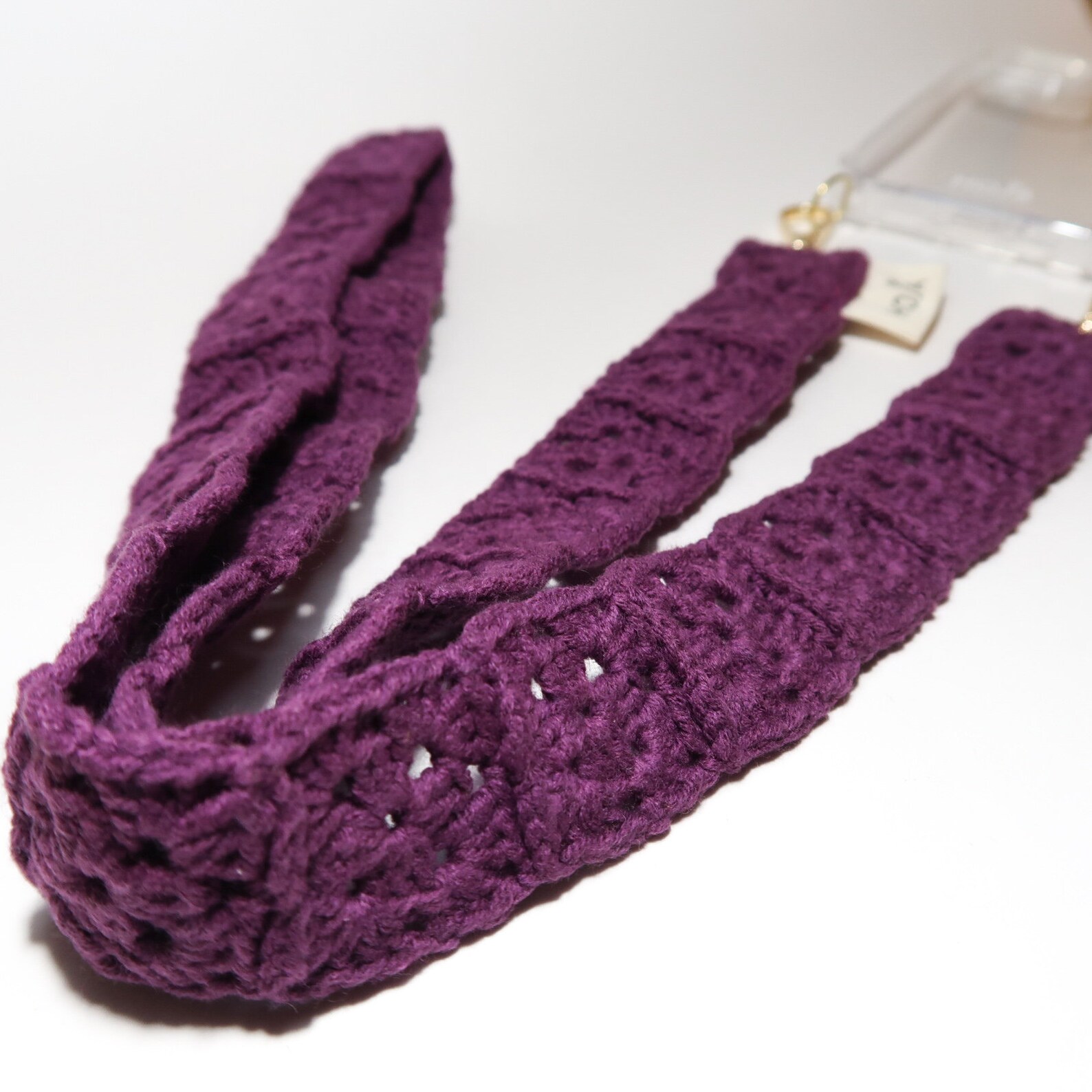 Motifs/knit Phone Strap | Crossbody Phone Strap | Handmade | Hands Free ...