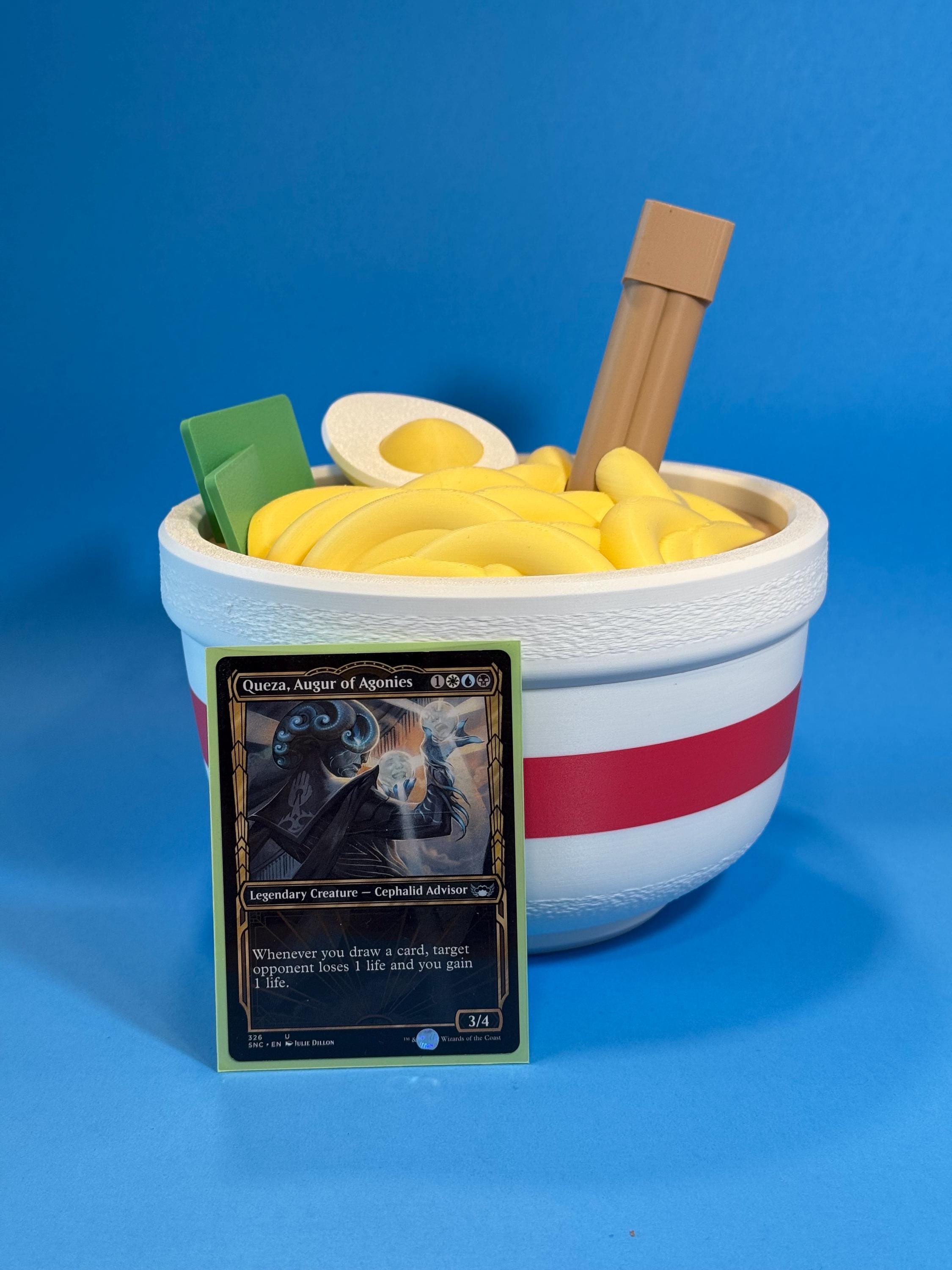 Ramen Bowl Deck Box for Magic: the Gathering MTG Custom Deck Box for ...