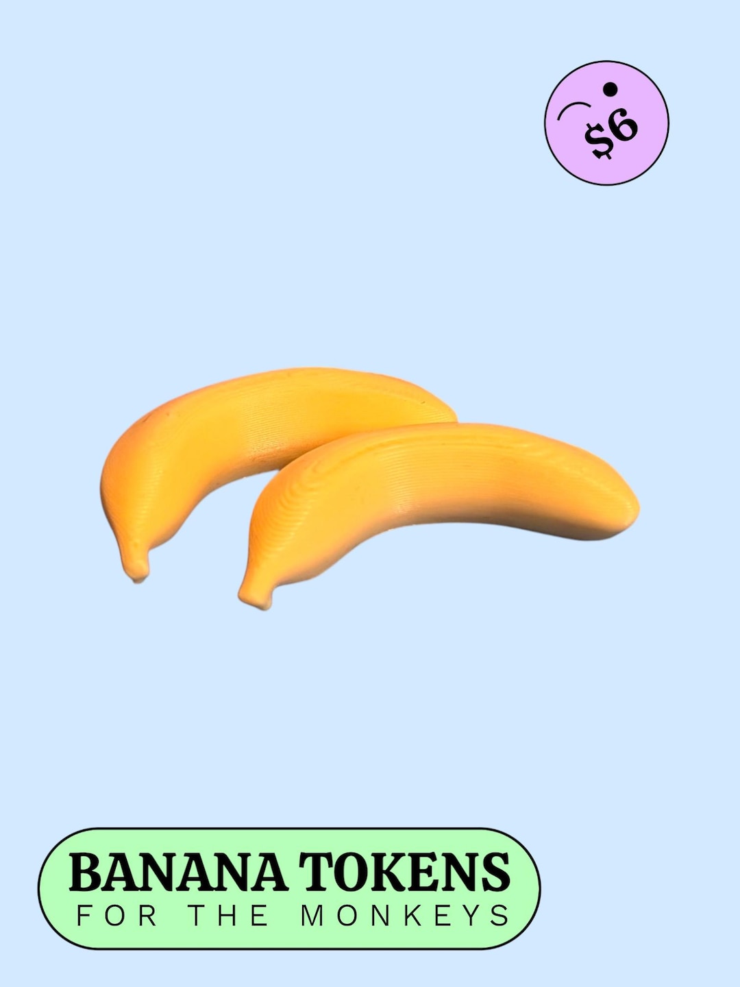 Monkey Banana Tokens for Magic the Gathering MTG EDH Commander Custom ...