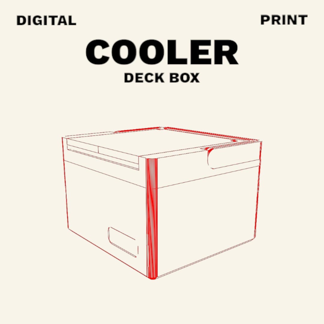 Digital Print Ice Cooler Deck Box for Magic the Gathering MTG EDH ...