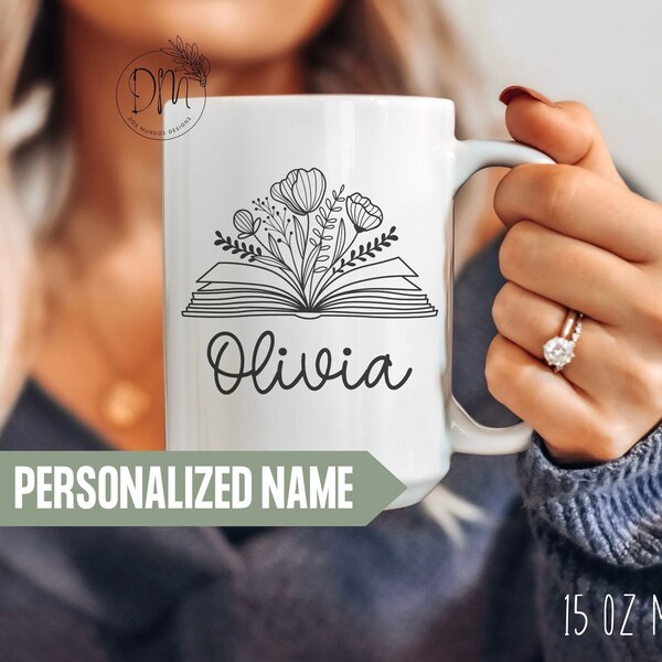 Book Lover Mug - Etsy