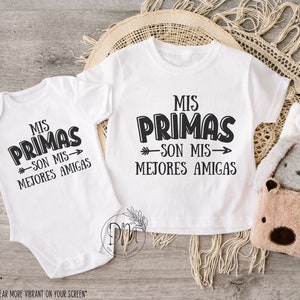 Primas Matching Shirt, Best Prima Ever, Spanish Cousin, Regalo Para ...