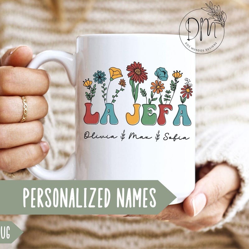 La Jefa Mexican Mug - Etsy