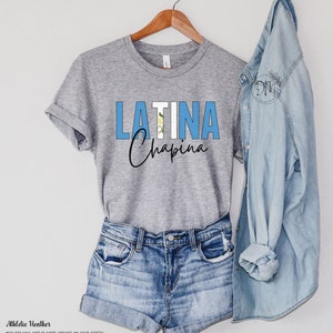 Chapina Shirt, Latina Shirt, Guatemalteca Shirt, Guatemala Shirt ...