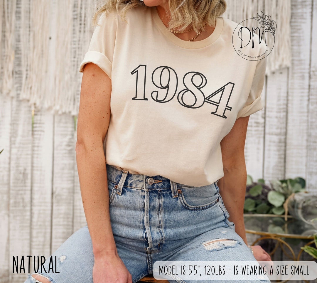 1984 Shirt, 40th Birthday Shirt, 1984 T-shirt, 1984 Birth Year Shirt ...